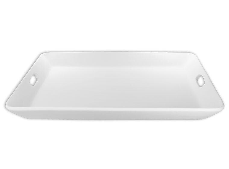 Home Rectangle Tray With Handles
