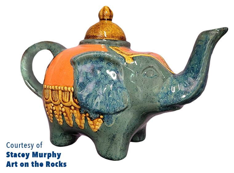 Home Elephant Tea Pot