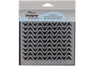 tire track stencil pattern